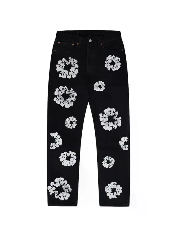 DENIM TEARS X Levi's Cotton Wreath Jeans
