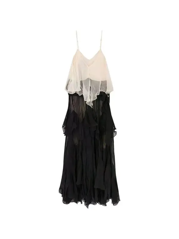MES DEMOISELLES Belvy Ruffled Maxi Dress