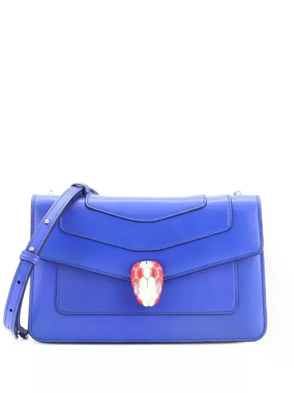 BVLGARI Serpenti Forever Shoulder Bag - Blue