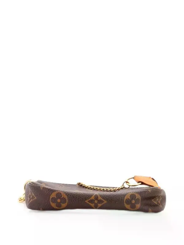 LOUIS VUITTON Pochette Accessoires Monogram Canvas Mini Clutch Bag