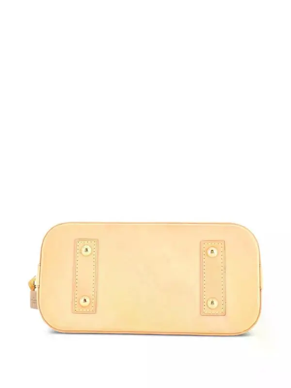 LOUIS VUITTON Monogram Canvas Alma Bb Satchel - Brown