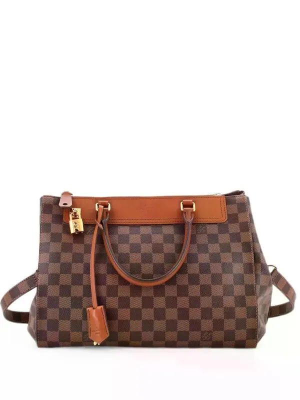 LOUIS VUITTON Greenwich Bag Damier Tote Bag - Brown