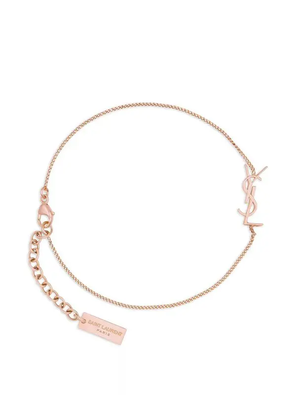 Saint Laurent Cassandre Charm Bracelet - Pink
