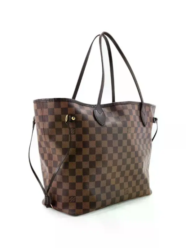 LOUIS VUITTON Neverfull Nm Damier Mm Tote Bag - Brown