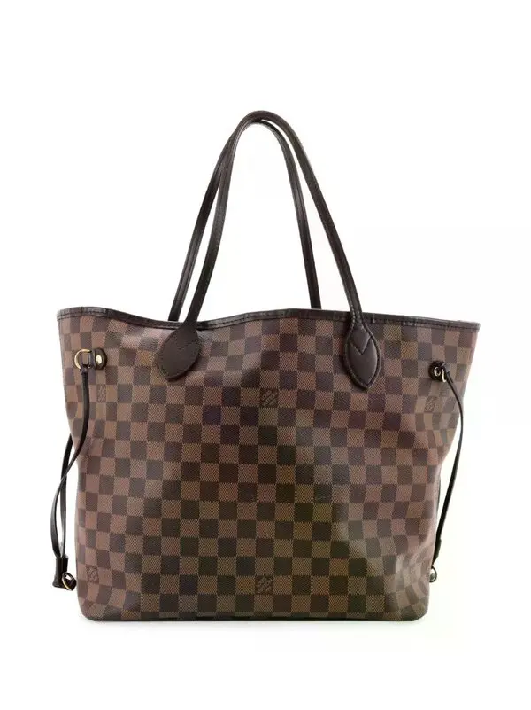 LOUIS VUITTON Damier Mm Tote Bag - Brown