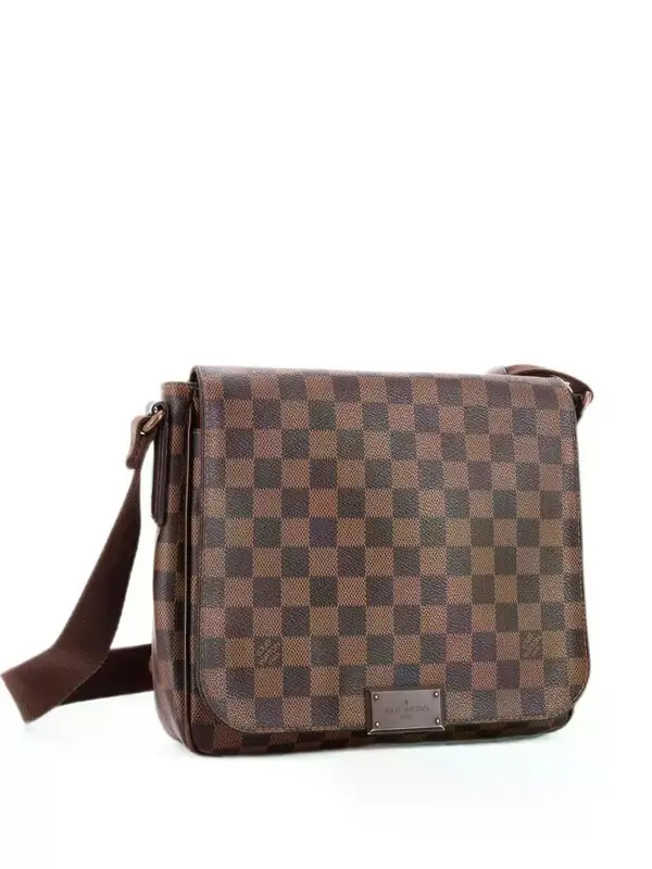 LOUIS VUITTON Damier Pm Messenger Bag - Brown