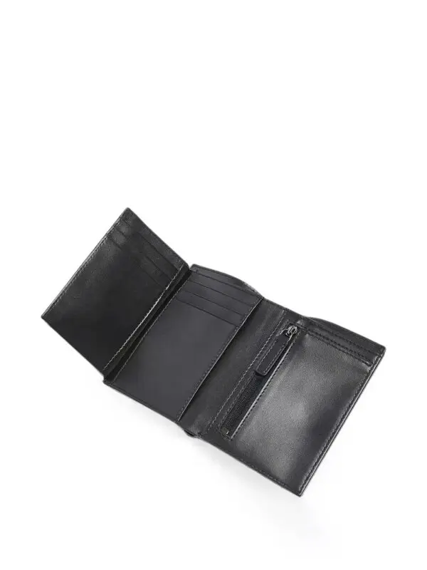 LANCEL Leon Monogram-embossed Leather Wallet