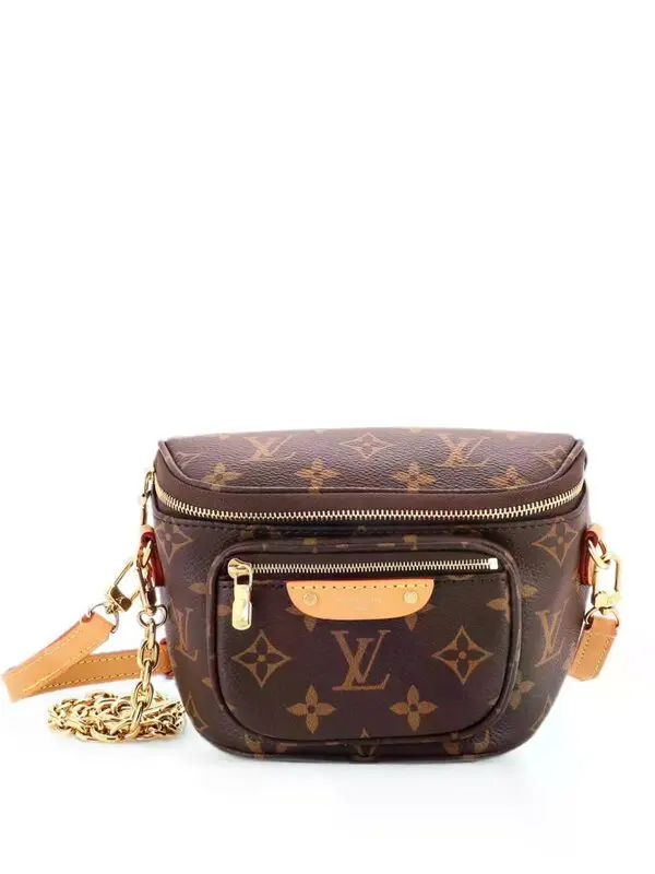 LOUIS VUITTON Bum Bag Monogram Canvas Mini Belt Bag