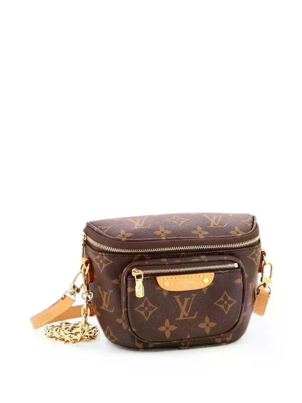 LOUIS VUITTON Bum Bag Monogram Canvas Mini Belt Bag