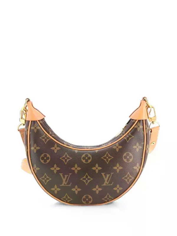 LOUIS VUITTON Loop Handbag Monogram Canvas Hobo Bag