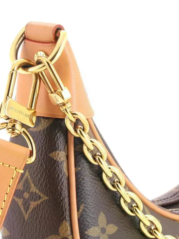 LOUIS VUITTON Loop Handbag Monogram Canvas Hobo Bag