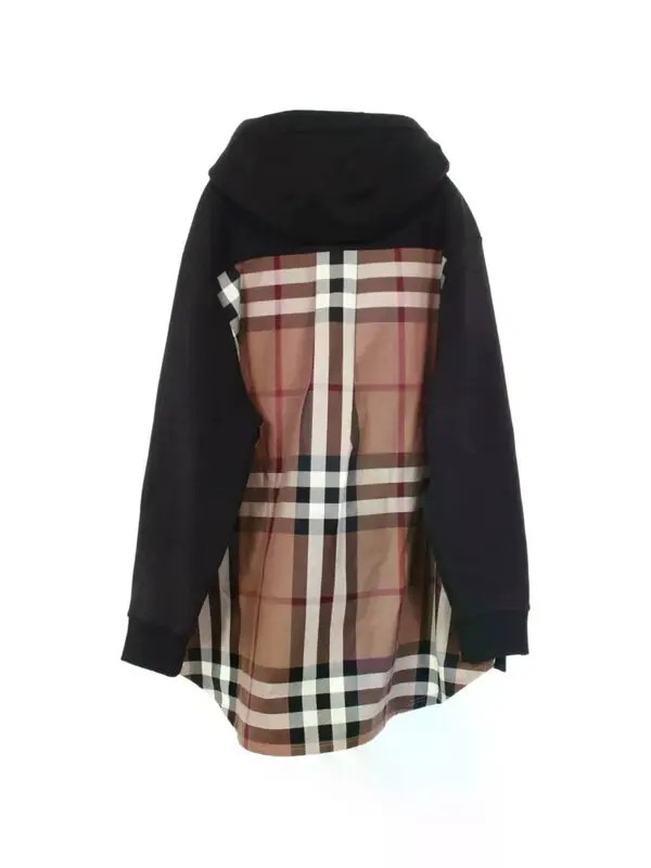 Burberry 2010s Check-trim Hoodie