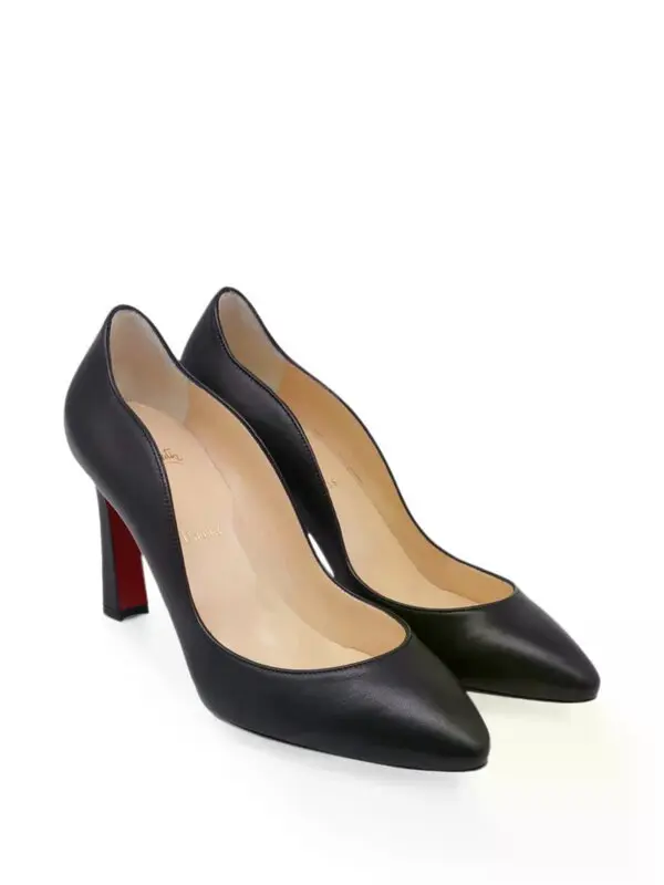 CHRISTIAN LOUBOUTIN Agneska 85 Pumps - Black