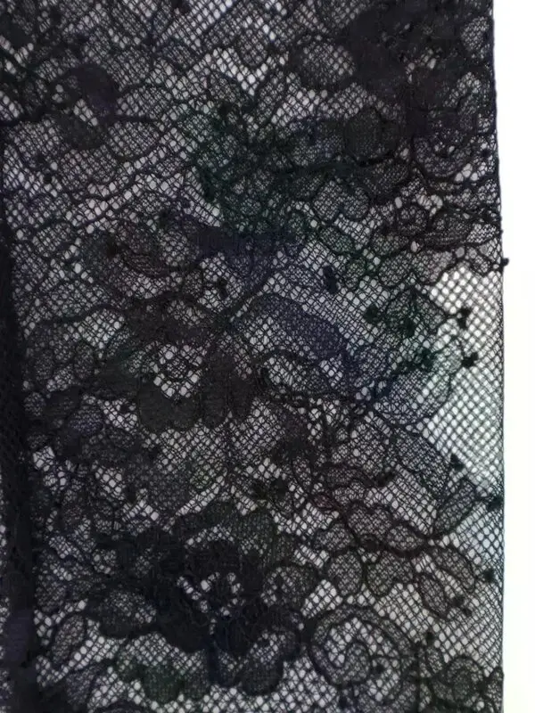 Alberta Ferretti Floral-lace Bolero Blouse