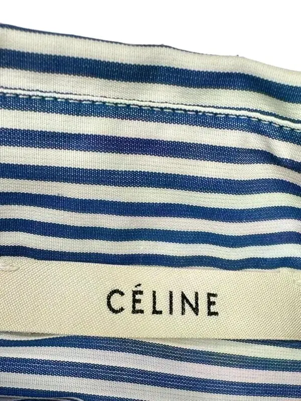 Celine Classic Striped Cotton Shirt