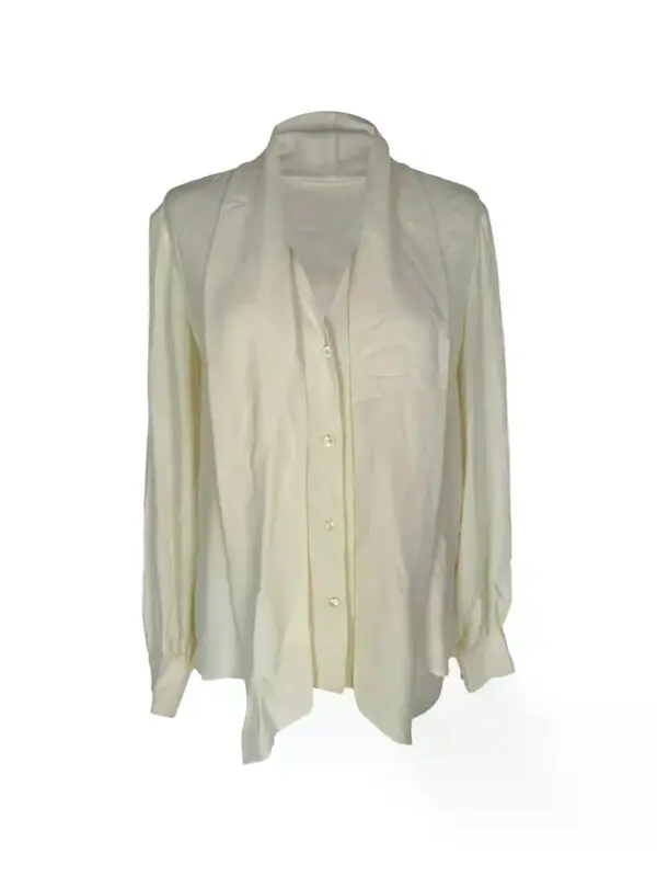 Celine Cowl-neck Blouse - Neutrals