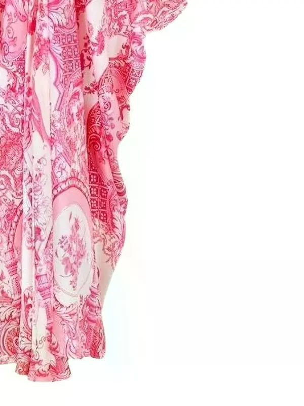 Camilla Floral-print Silk Kaftan Maxi Dress