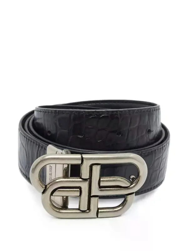 Balenciaga Bb Reversible Belt
