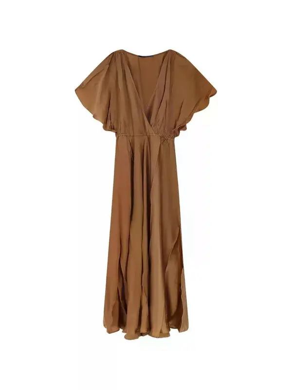 MES DEMOISELLES Cascais Ruffled Maxi Dress