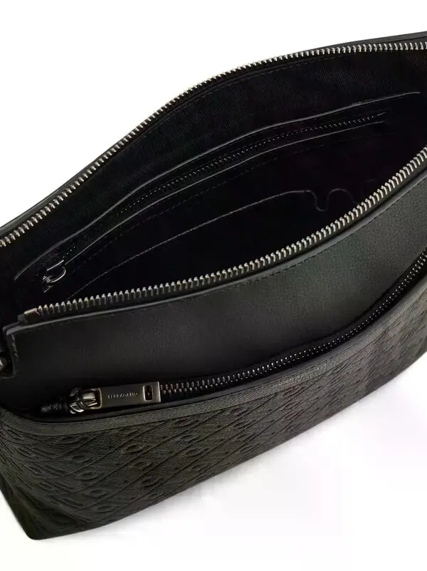 FERRAGAMO Monogram Messenger Bag