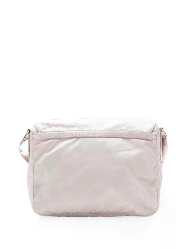Prada Re-nylon Double Buckle Messenger Bag