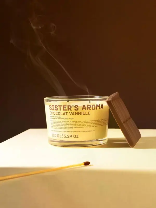 SISTER’S AROMA Chocolat Vannille Candle