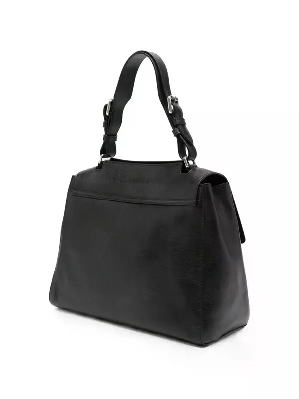 Orciani Sveva Soft Logo-plaque Foldover Tote Bag