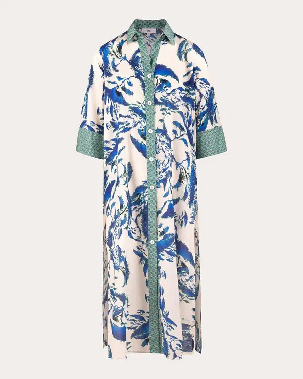 KARMA ON THE ROCKS Mio Bonsai Cotton Shirt Dress