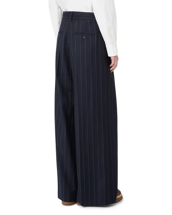 Max Mara Wkdnebbie Wool Stretch Pants