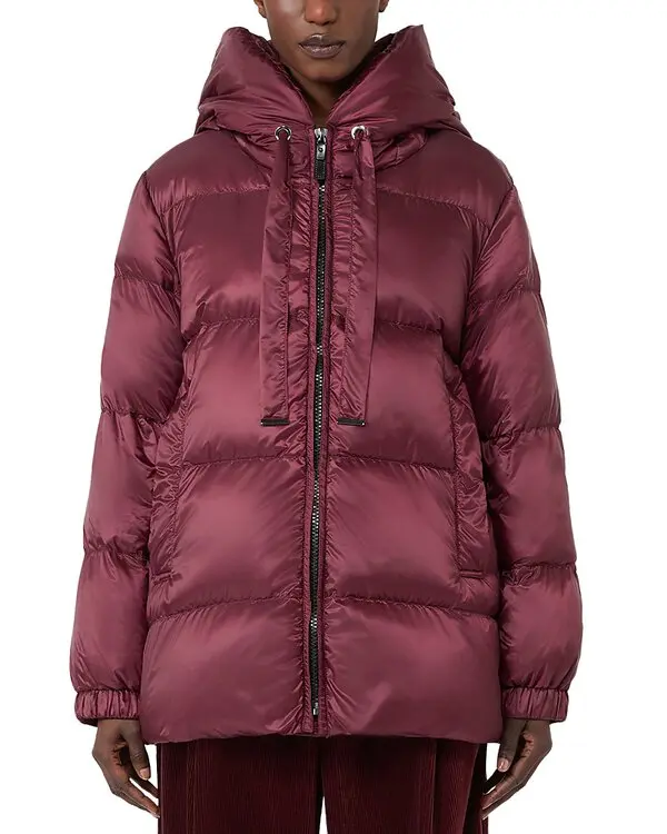 Max Mara Seia Down Hooded Coat