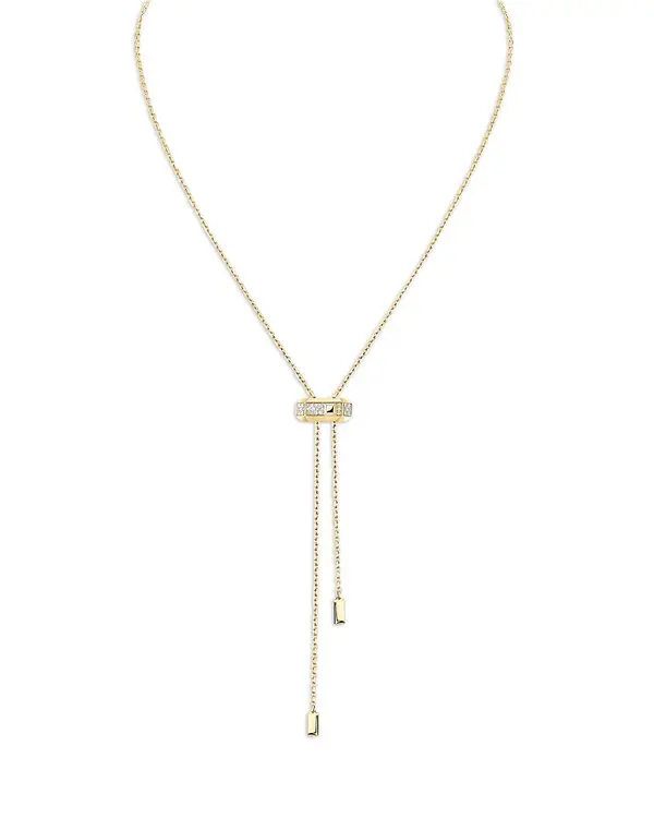 Messika 18k Gold Diamond Tie Necklace - Yellow Gold