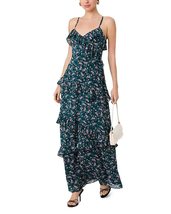 French Connection Marina Lucia Ruffle Trim Dress