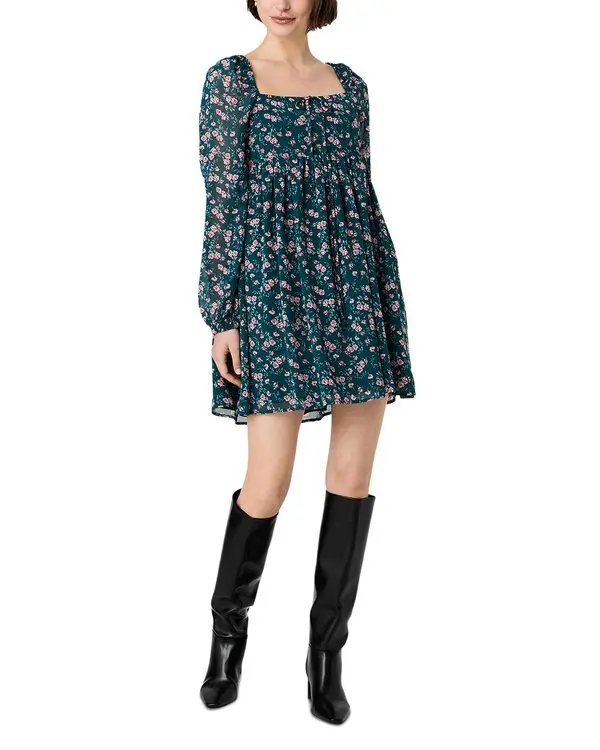 French Connection Marina Lucia Floral Print Dress