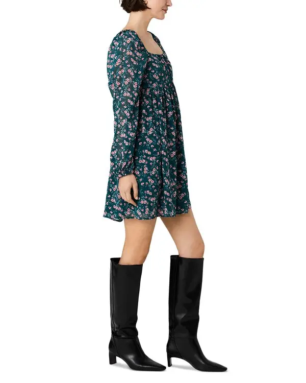 French Connection Marina Lucia Floral Print Dress