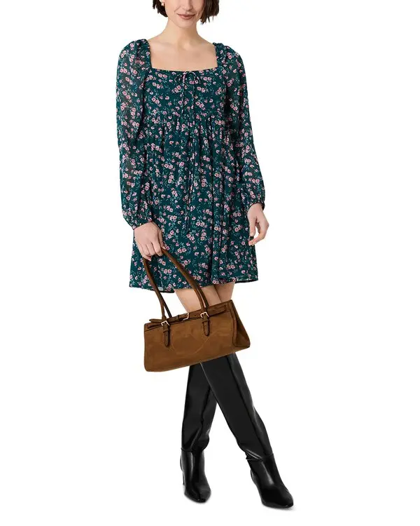 French Connection Marina Lucia Floral Print Dress