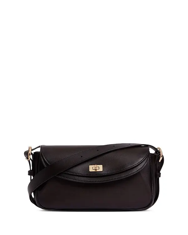 Sandro Le Mambo Medium Leather Crossbody Bag