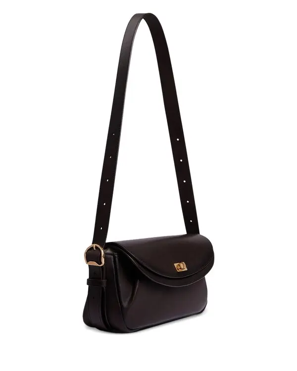 Sandro Le Mambo Medium Leather Crossbody Bag