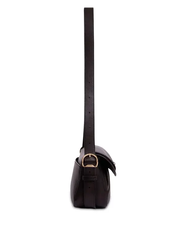 Sandro Le Mambo Medium Leather Crossbody Bag