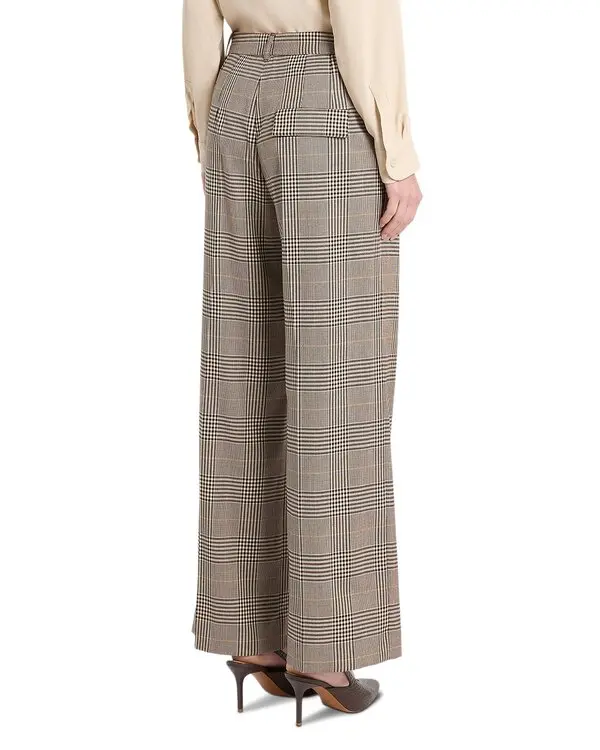 Marella Mllcanapa Glen Plaid Pants