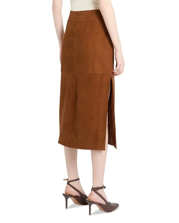Marella Mllmarmo Suede Skirt