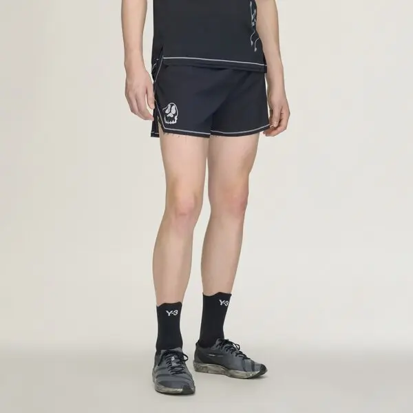 Adidas Y-3 Chito Graphic Running Shorts