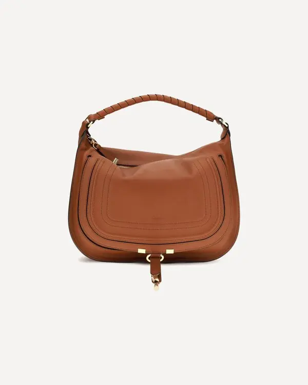 Chloé Marcie Shoulder Bag - Brown