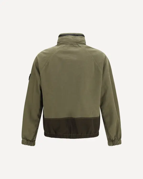 Stone Island Technical Jacket With Zip Details