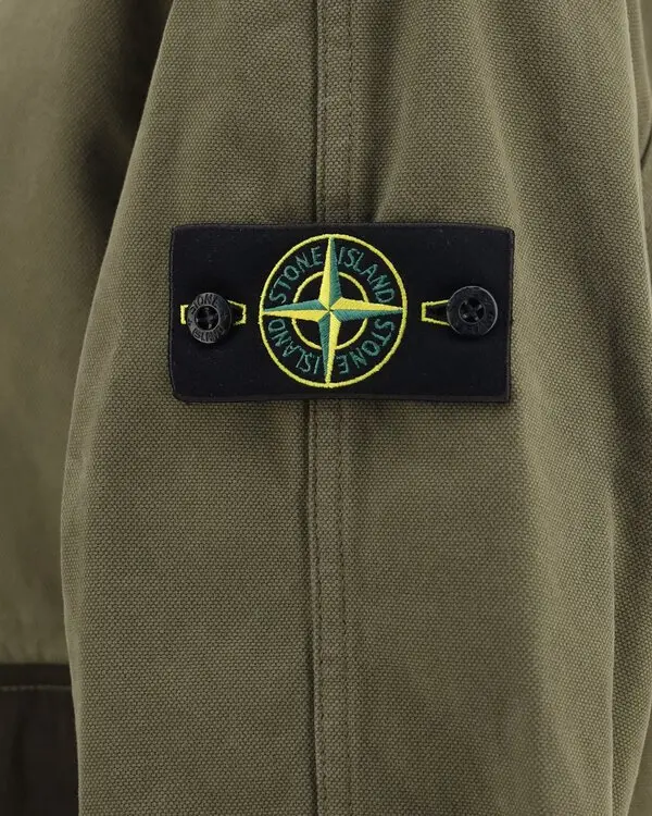 Stone Island Technical Jacket With Zip Details
