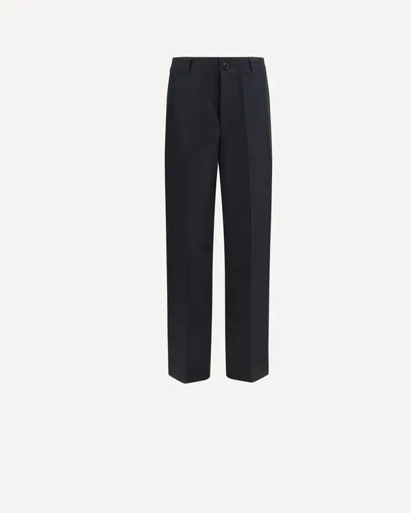 Prada Technical Wide-leg Pants In Canvas