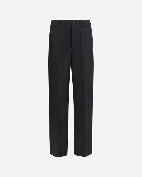 Prada Technical Wide-leg Canvas Trousers