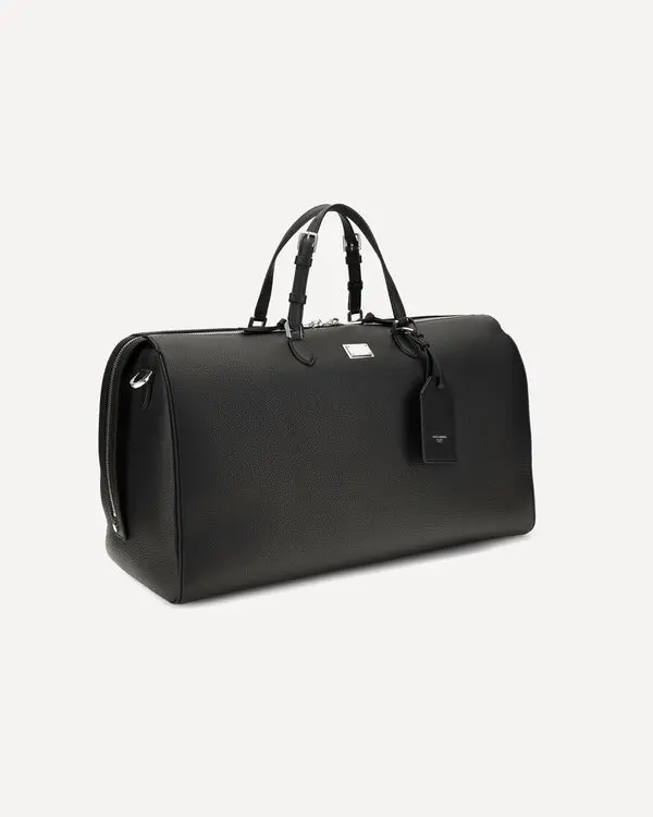 Dolce & Gabbana Vittoria Calfskin Travel Bag
