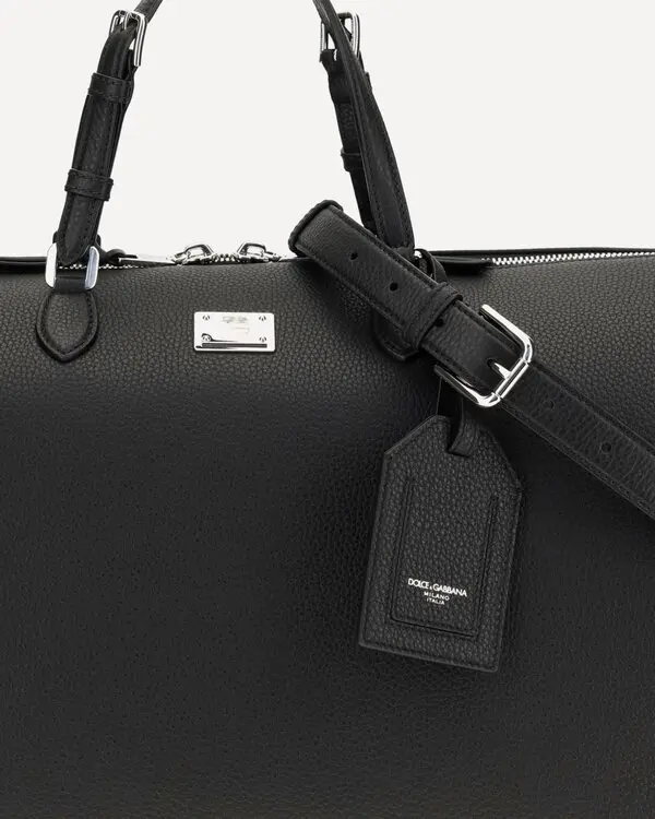 Dolce & Gabbana Vittoria Calfskin Travel Bag