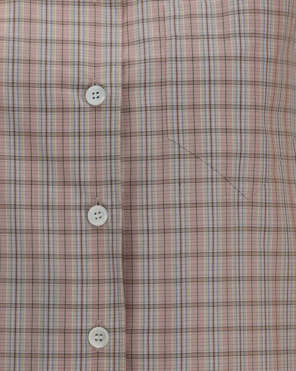 Prada Short-sleeved Check Shirt