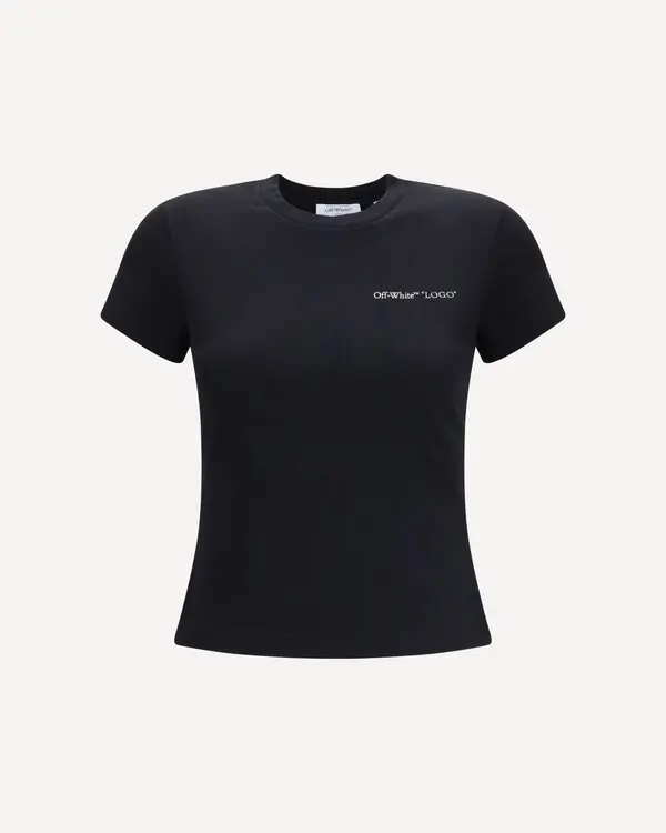 Off-White Printed T-hirt - Black